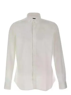MARCHESANI Wing-collar Shirt - White