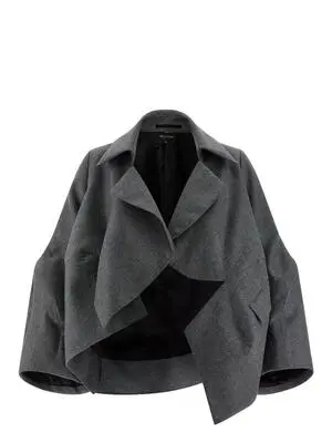 Comme Des Garçons Deconstructed Blazer - Grey