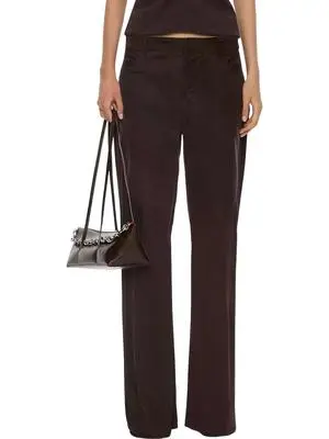 Christopher Esber Taped Corduroy Jersey Trousers - Brown