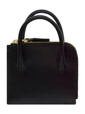 Comme Des Garçons Top-handle Wallet - Black