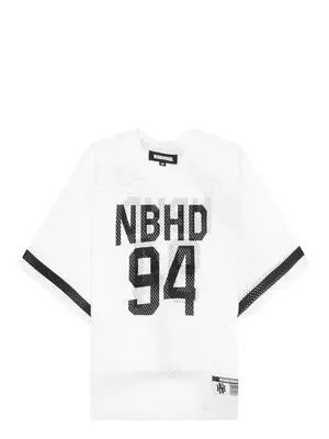 NEIGHBORHOOD V-neck Hockey T-shirt - White