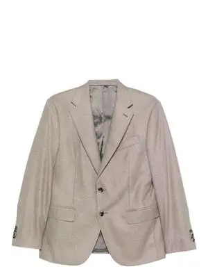 Caruso Notched-lapel Jacket - Neutrals