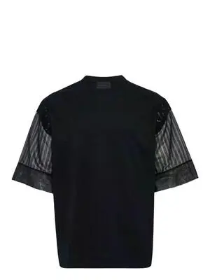 Simone Rocha Striped T-shirt - Black