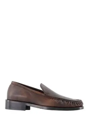 Acne Studios Calfskin Loafers - Brown