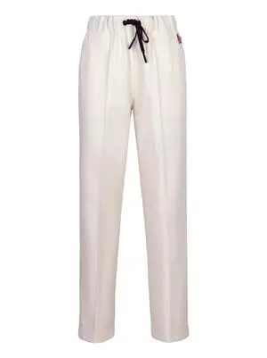 Moncler Branded Sports Pants - White
