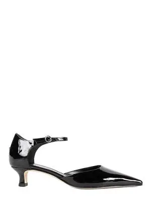 AeydĒ Tillie Patent Leather Pumps - Black