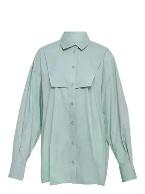 ENFOLD Chair Motif Shirt - Green