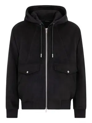 Moose Knuckles Ellington Bomber Jacket - Black/blac