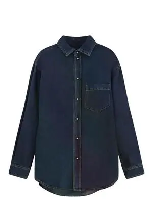 DARKPARK Anne Buttoned Denim Shirt - Blue