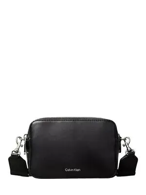 Calvin Klein Zipped Cross Body Bag - Black