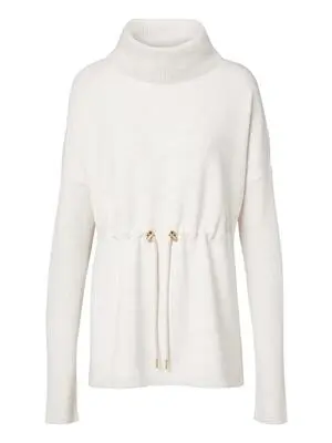 Varley Ethel Turtleneck Sweater - White