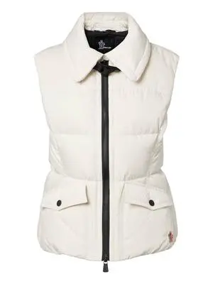 Moncler Down Vest - White