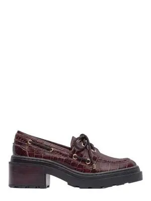 Bernardo Nico Boat Loafer - Chocolate Wine
