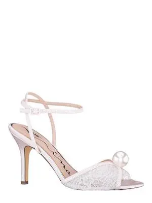Nina Vyra Ankle Strap Sandal Ivory
