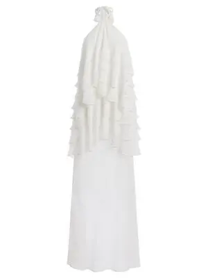 THIRD FORM Gaia Tiered Chiffon Maxi Dress