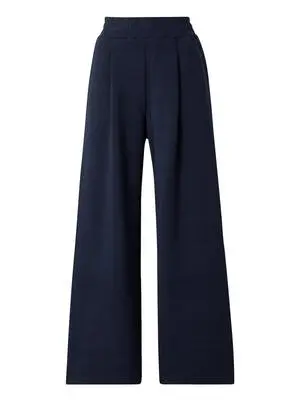 Varley Extra Wide Leg Doublesoft Pants - Blue