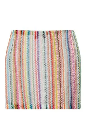 Missoni Zigzag Mini Skirt - Multicoloured