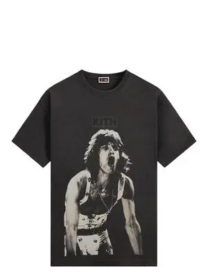 Kith For The Rolling Stones Mick Jagger Concert Tee - Black