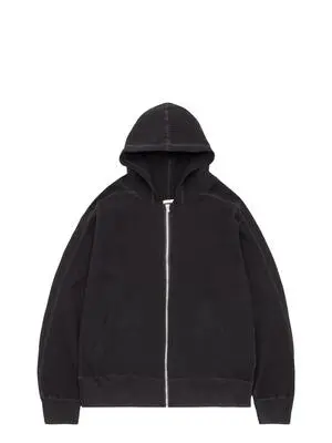 Nanamica Zip-up Thermal Hoodie - Black