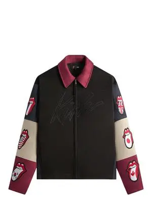 Kith For The Rolling Stones Microsuede Owen Jacket - Black