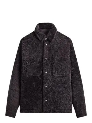 Kith Shearling Ace Shirt Jacket - Black