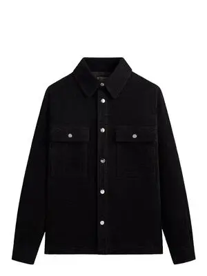 Kith Chenille Ripstop Ace Shirt Jacket - Black