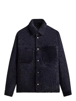 Kith Shearling Ace Shirt Jacket - Black