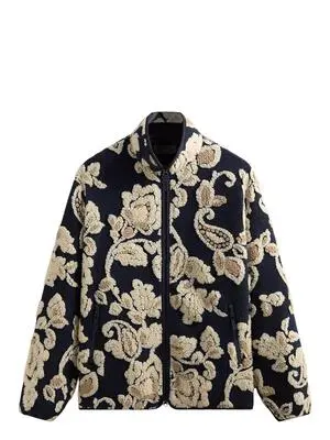 Kith Paisley Vine Sherpa Harper Jacket - Black