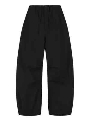 AMOMENTO Drawstring Wide Leg Pants