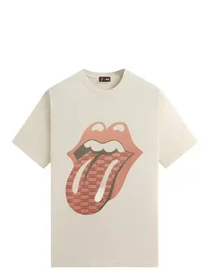 Kith For The Rolling Stones Monogram Tongue Tee - Tan