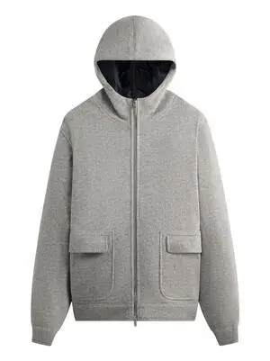 KITH Brushed Selfridge Zip Up Hoodie