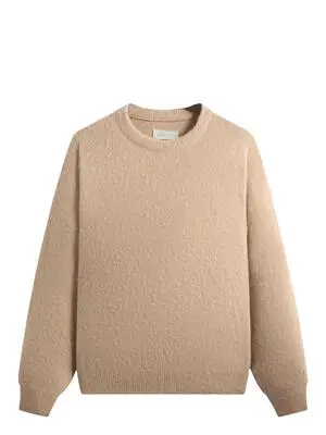 Kith 101 For Ssstein Wool Alpaca Knit Crewneck Pullover - Tan