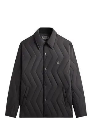 Kith Quilted Reese Shirt Jacket - Black