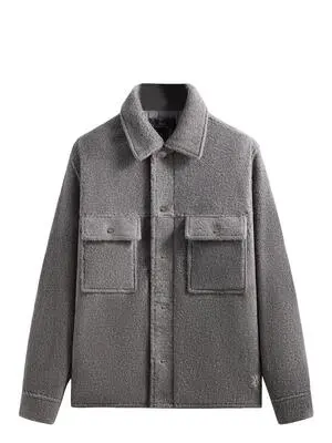 Kith Boucle Ace Shirt Jacket - Grey