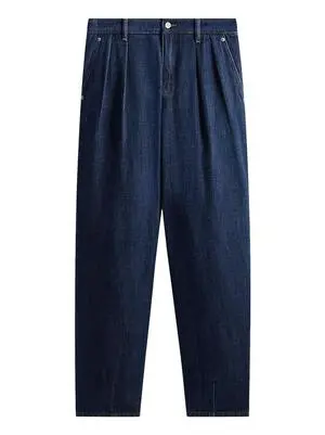 Kith Kin Brett Tapered Pleated Trousers - Blue