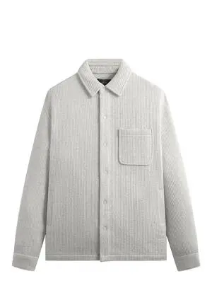Kith Striped Interlock Ginza Shirt Jacket - Grey