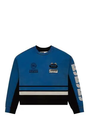 SP5DER Triple Five Crewneck - Blue
