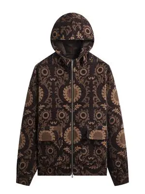 Kith Chenille Tapestry Selfridge Zip Up Hoodie - Brown
