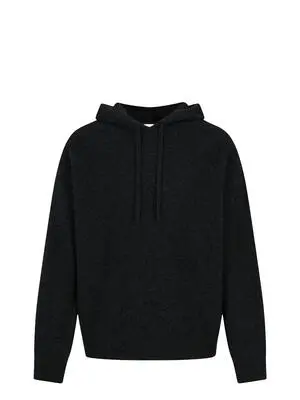 AMOMENTO Hooded Knit - Grey
