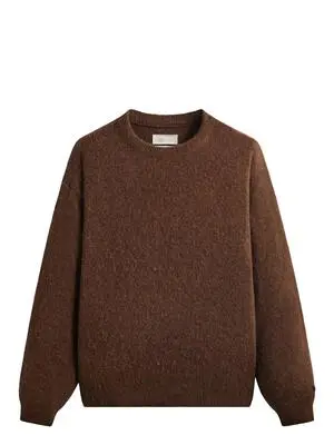 Kith Wool Alpaca Knit Crewneck Pullover - Brown