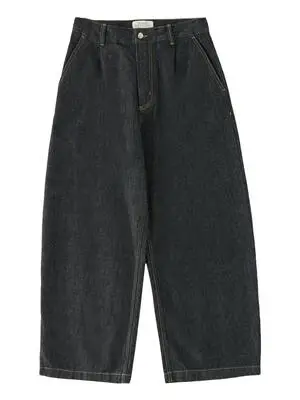 Studio Nicholson Puch Italian Single Pleat Pant - Black