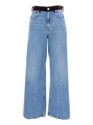 Marni Wide Leg Jeans - Blue