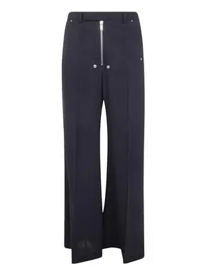 Rick Owens Wide Leg Trousers Black