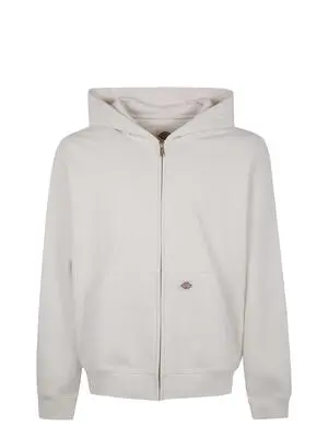 Dickies Full Zip Sweatshirt - White