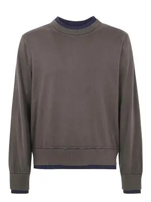 Sacai Pullover Sweater - Kaki