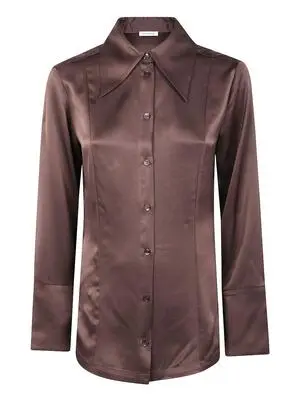 BY MALENE BIRGER Shirt - Brown
