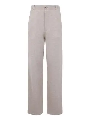 Guest In Residence Wide Leg Trousers Beige