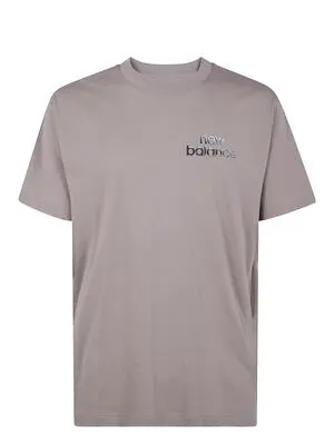 NEW BALANCE T-shirt - Mud