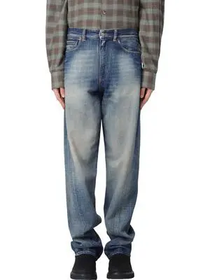 MAISON MARGIELA Mm6 Maison Margiela Distressed Jeans Gnawed Blue