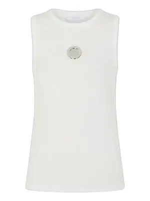 Rabanne Top - White